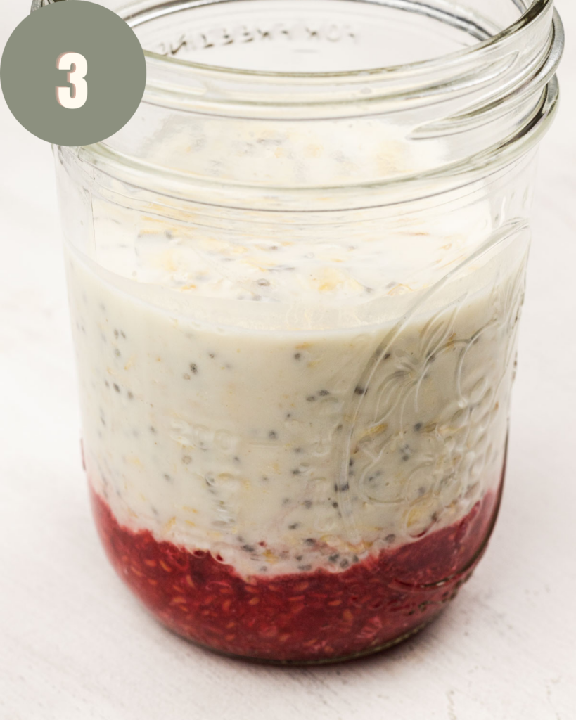 Raspberry Overnight Oats - Bake & Bacon