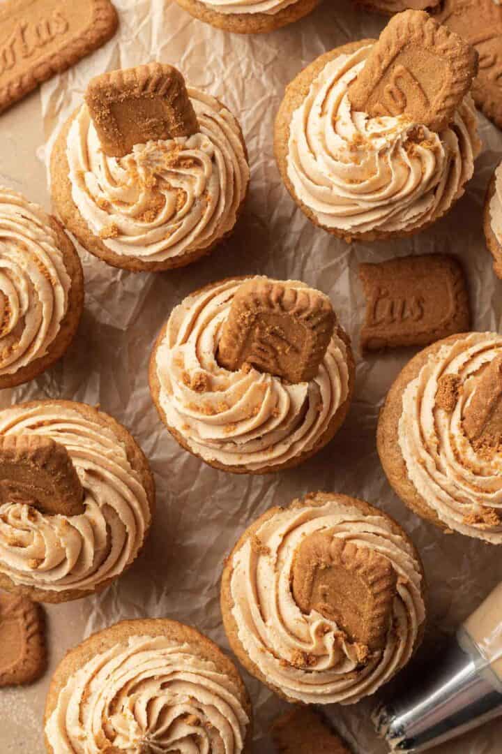 Biscoff Cupcakes - Bake & Bacon