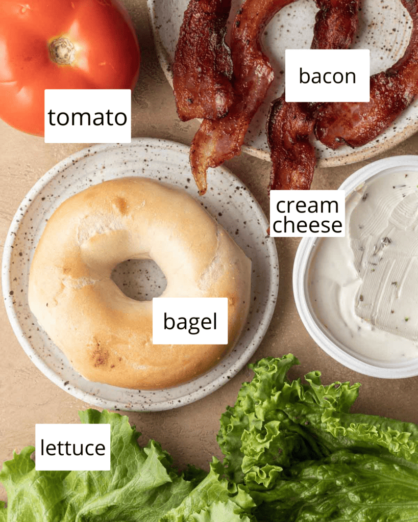 BLT Bagel - Bake & Bacon