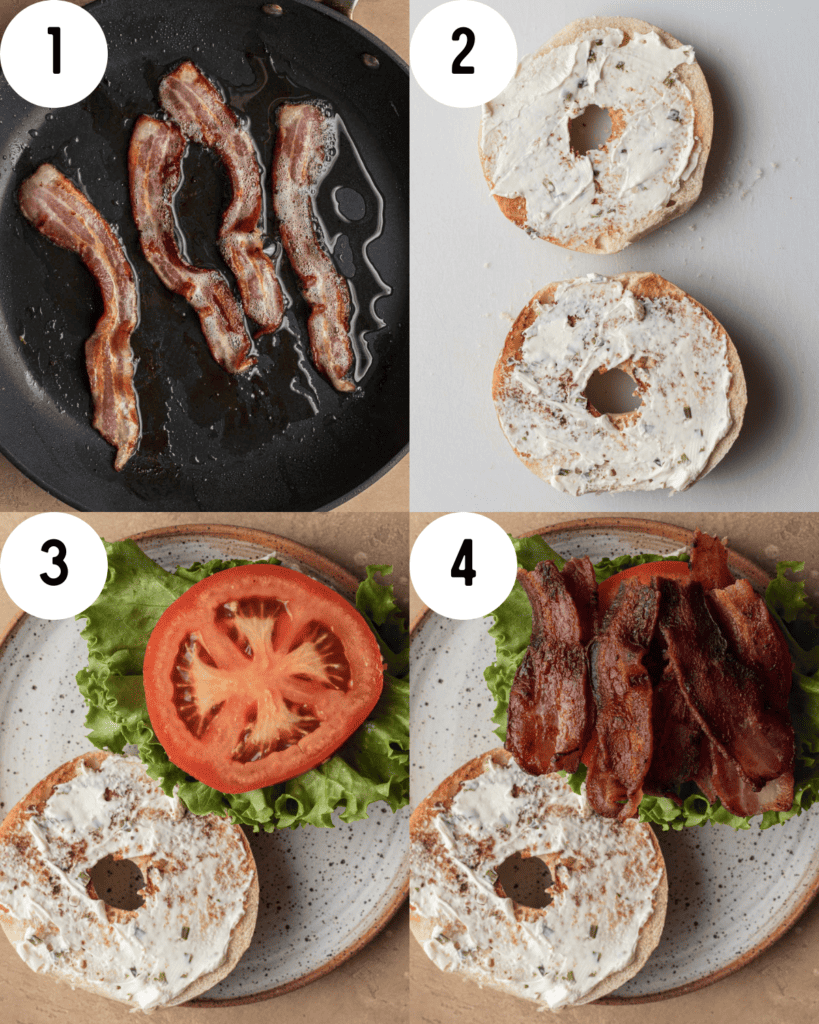 BLT Bagel - Bake & Bacon