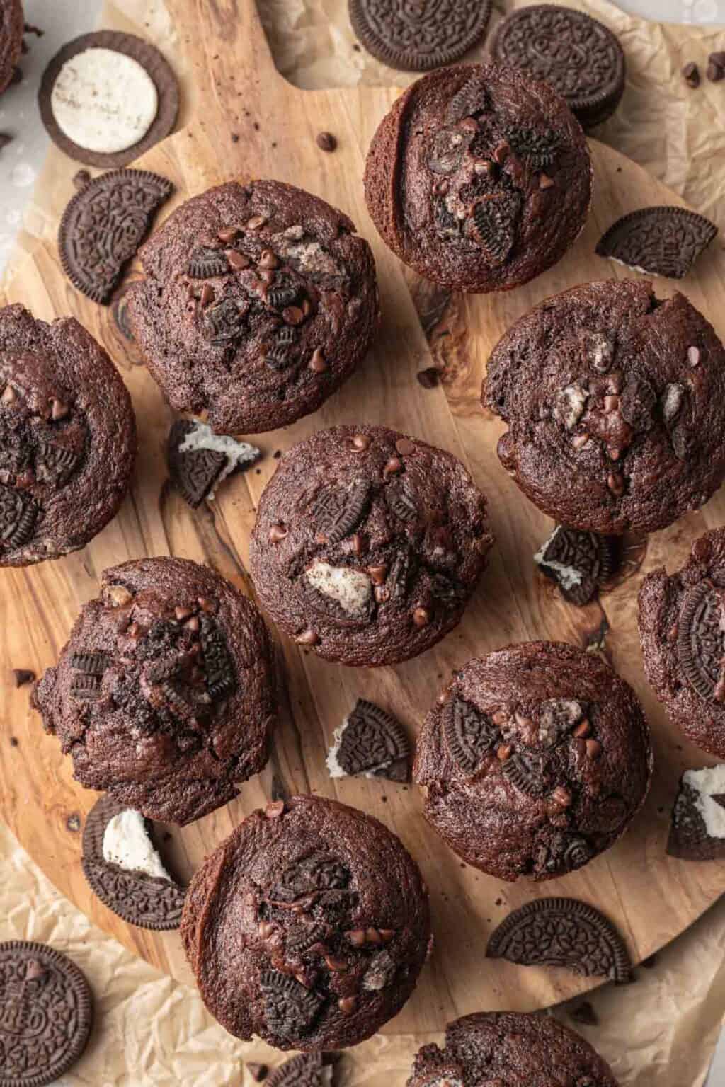 Oreo Muffins - Bake & Bacon