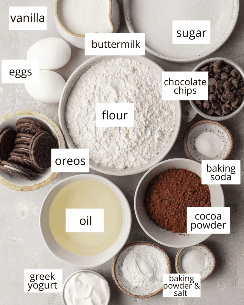 Oreo Muffins - Bake & Bacon