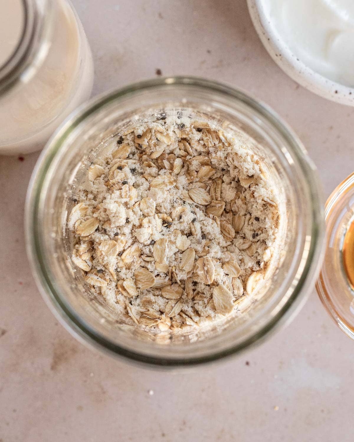 Quick & Creamy High Protein Overnight Oats- with Protein Powder- Bake ...