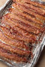 Easiest 3-Ingredient Maple Bacon (Oven Baked) - Bake & Bacon