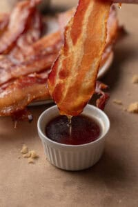 Easiest 3-Ingredient Maple Bacon (Oven Baked) - Bake & Bacon
